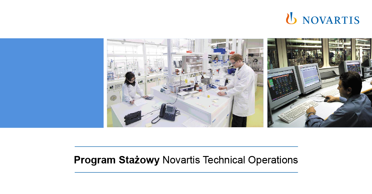 Program Stażowy Novartis Technical Operations - Akademickie Biuro Karier